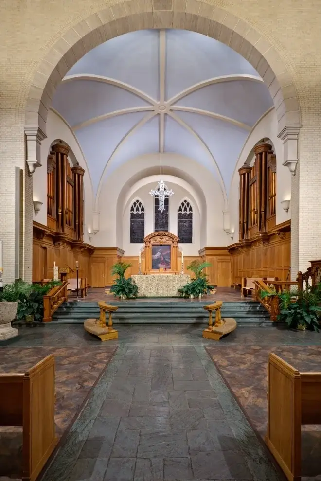 Illuminart Integrates LEDs Into Trinity Lutheran Church